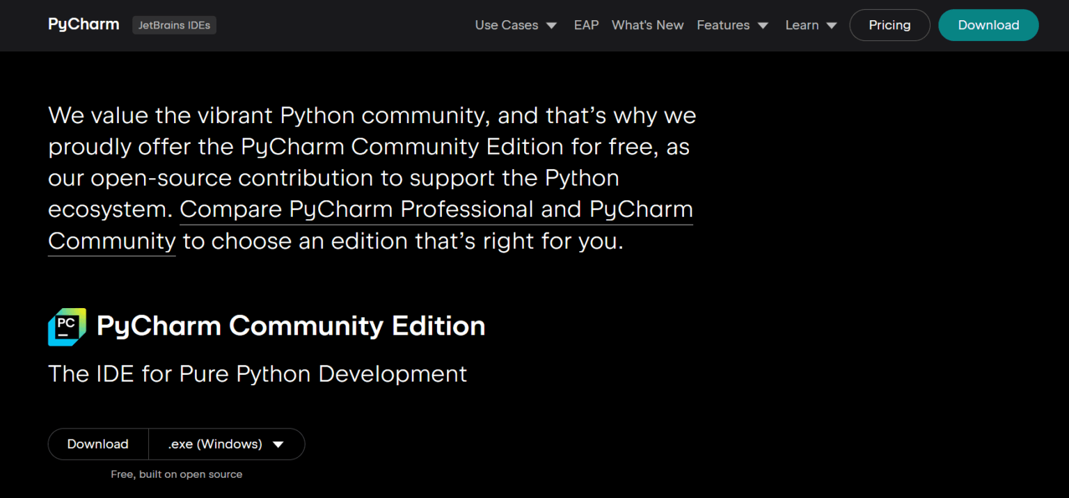 PyCharm Configuration For Windows OS - SQA Tools